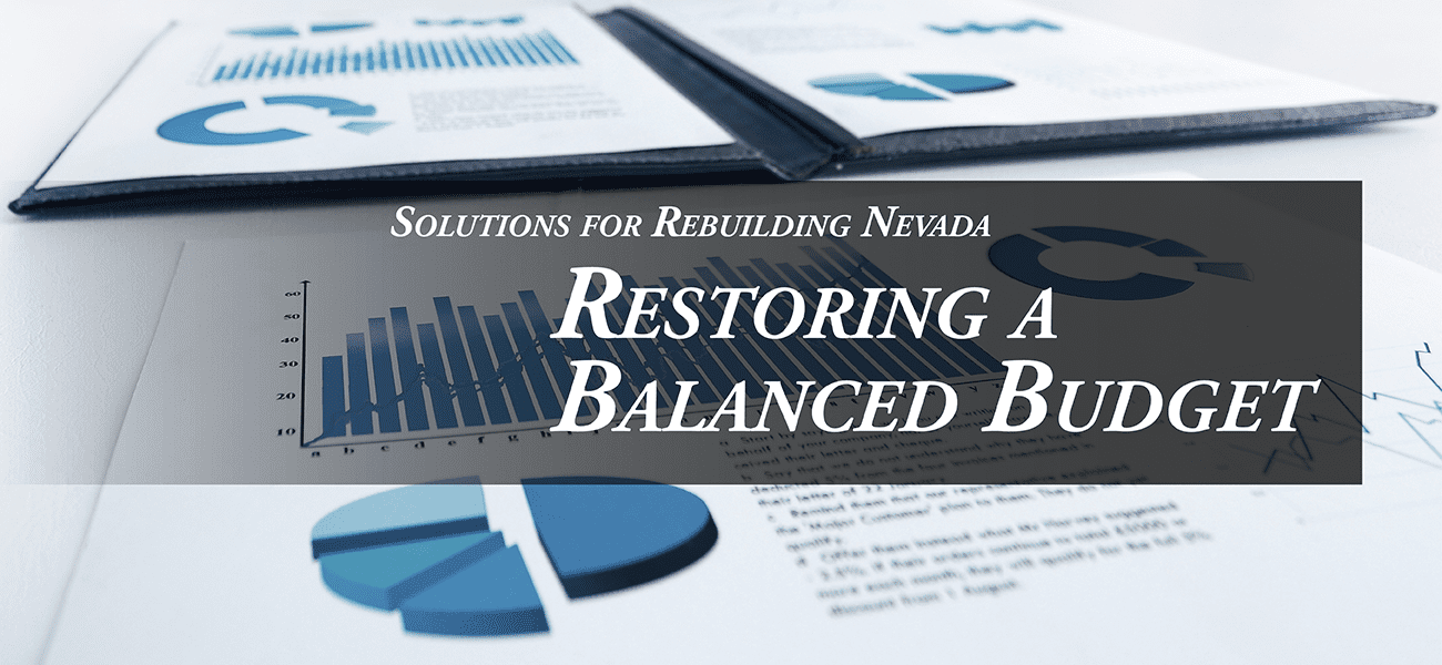 A blueprint for Nevada's financial path forward